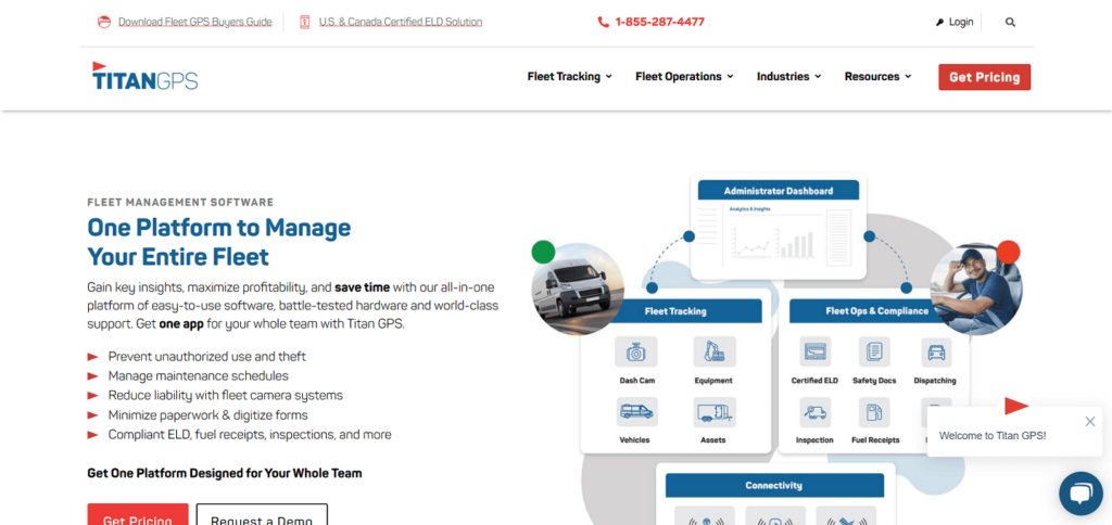 Titan GPS: ELD & Fleet Management Prices & Reviews 2025 Titan GPS: ELD & Fleet Management Prices & Reviews 2025