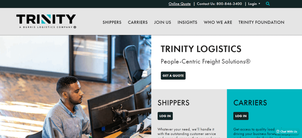 Trinity Logistics: Load Board Prices & Reviews - Fleet Logging